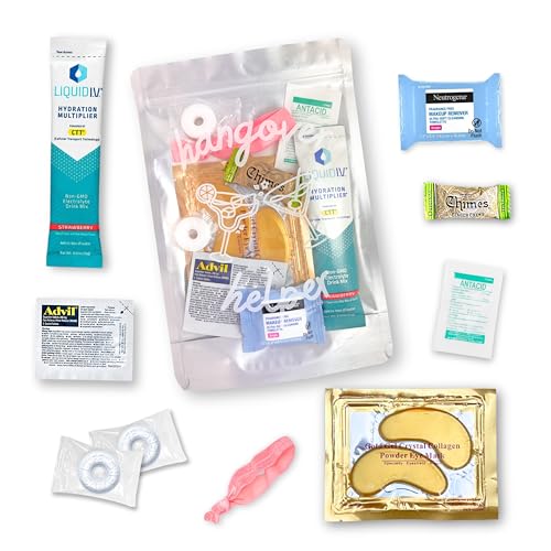 Bachelorette Survival Homemade Hangover Kit Ideas for Ultimate Party ...